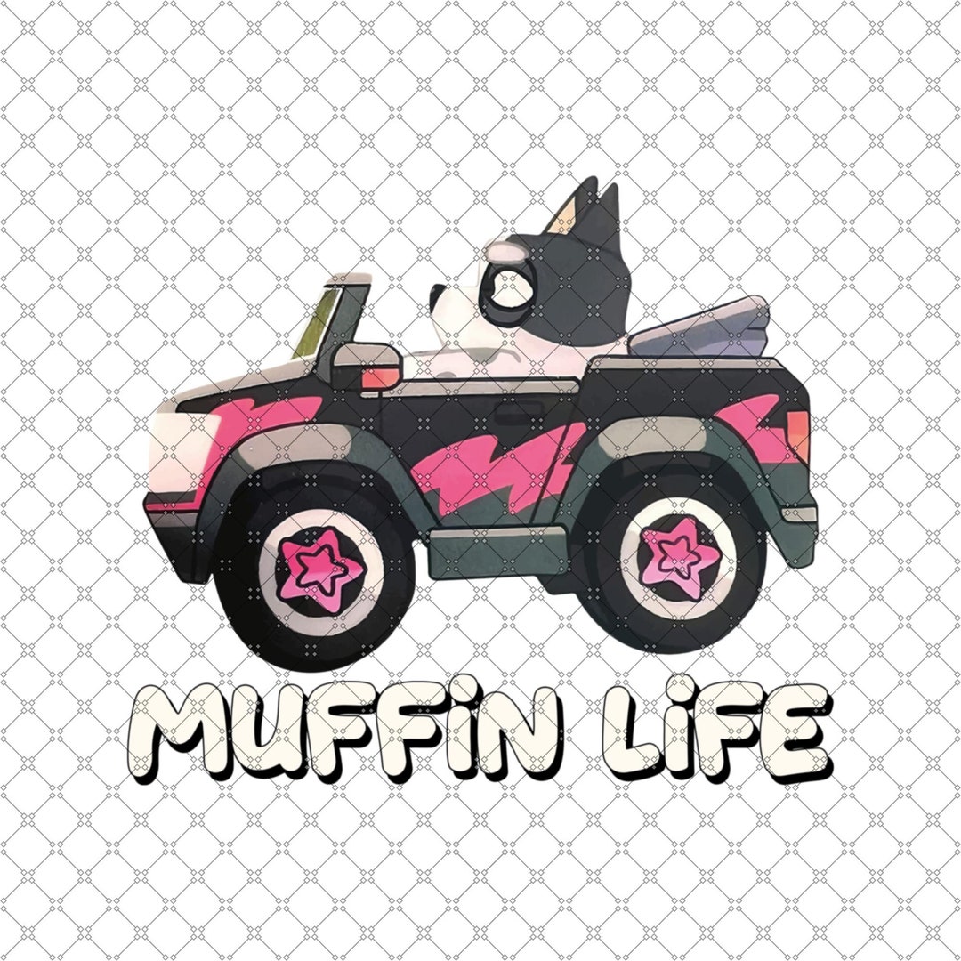 Bluey Muffin Life File Digital Png Bandit Bingo Png Muffin - Etsy Australia