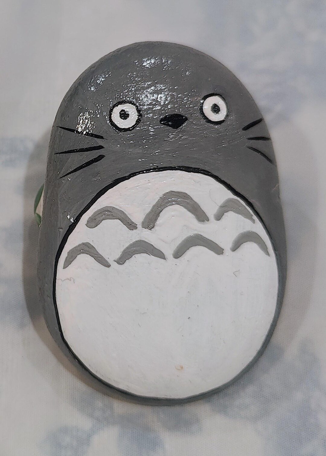 Hand Painted River Rock Anime Totoro - Etsy