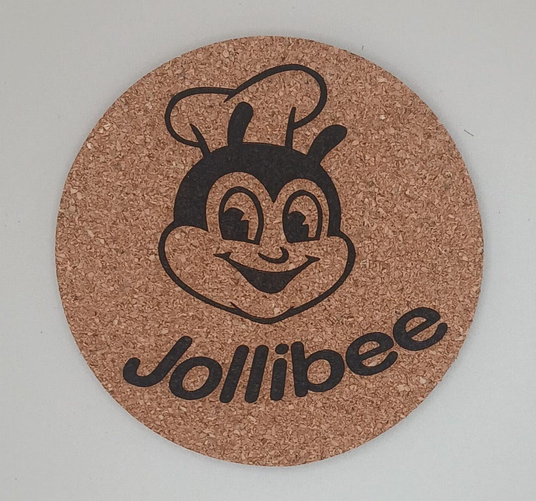 Jollibee Coasters, Set of 6 - Cork Coasters - Custom Coasters - Etsy