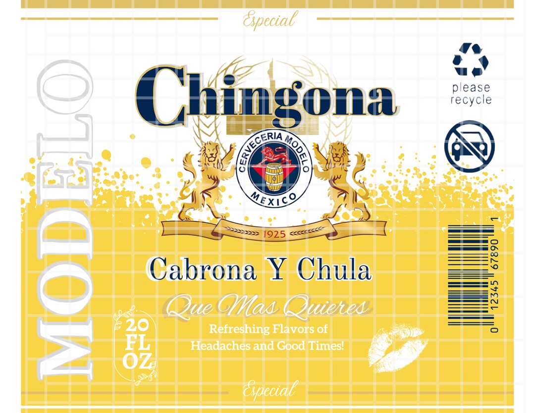 Chingona Modelo Style Digital Download 20oz Tumbler 8.5” X 11” Print ...