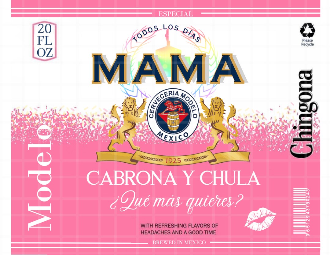 Mama Modelo Chingona Tumbler Wrap Digital Print 20oz - Etsy