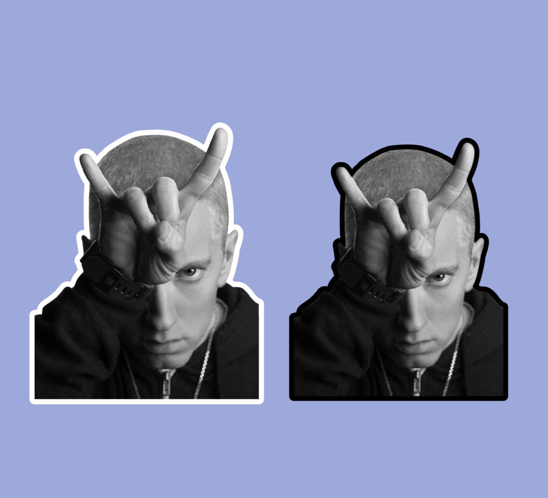 Eminem Slim Shady Sticker Decal - Etsy