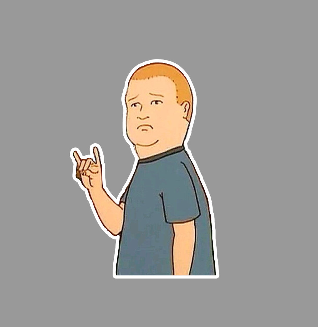 King of the Hill Bobby Hill Sticker Decal - Etsy