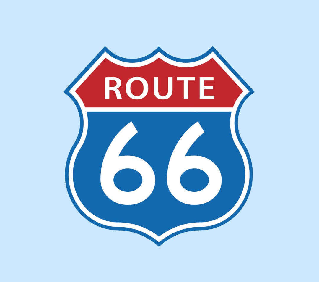 Route 66 Sticker Decal - Etsy