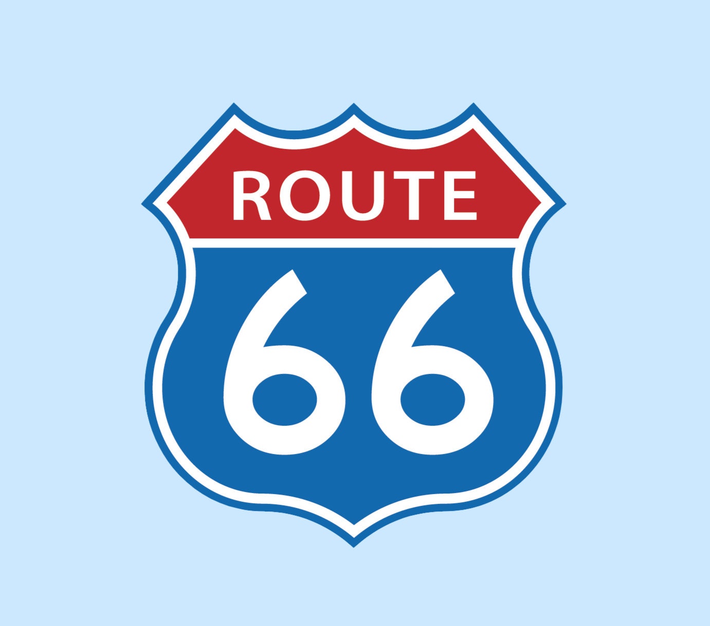 Route 66 Sticker Decal - Etsy