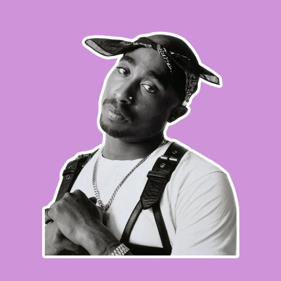 Tupac Shakur American Rapper - Die Cut Sticker - Etsy