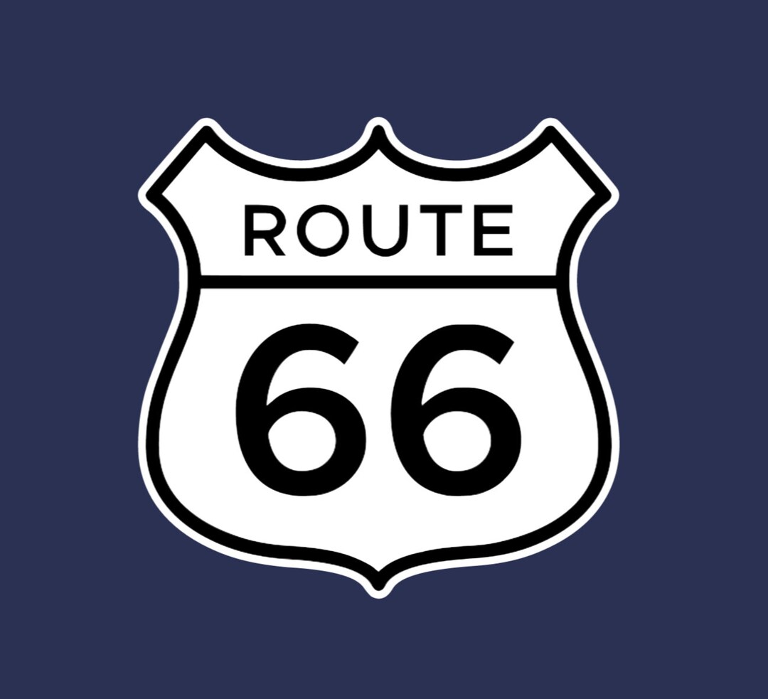 Route 66 Sticker Decal - Etsy