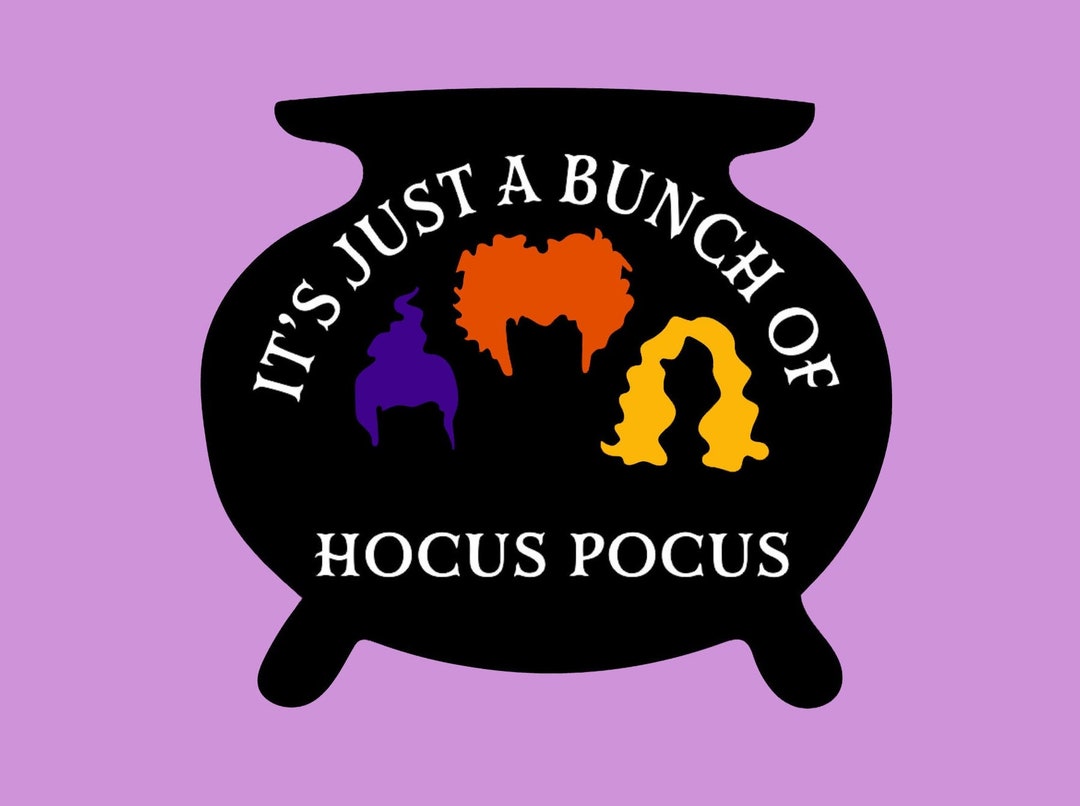Hocus Pocus Potion Cauldron - Die Cut Sticker - Etsy Canada