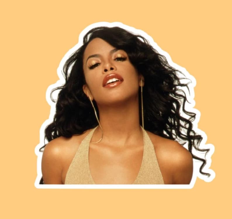 Aaliyah Die Cut Sticker Decal - Etsy