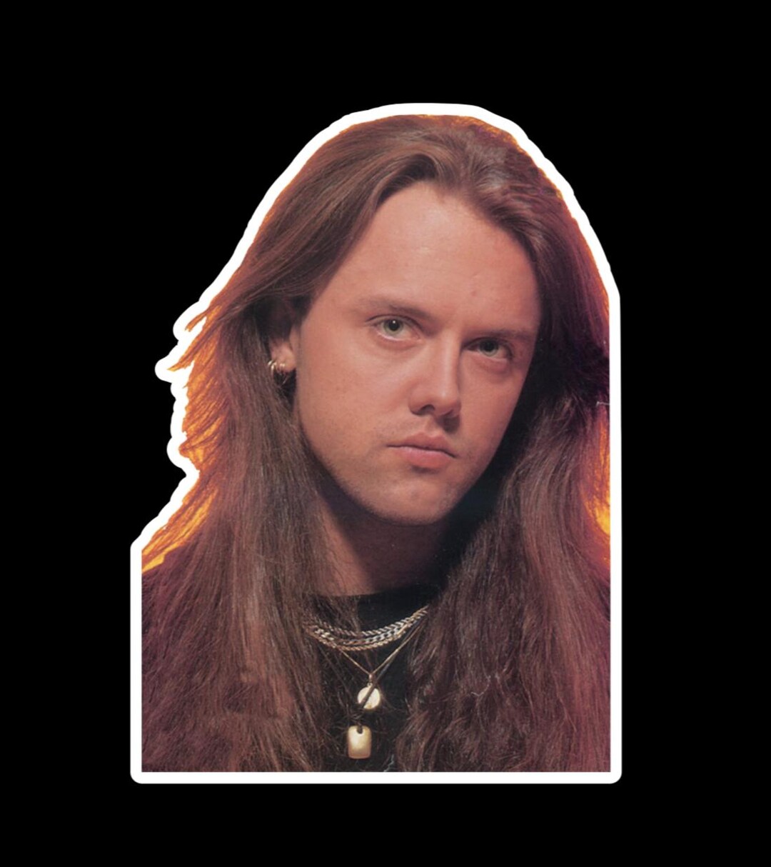 Metallica Lars Ulrich Die Cut Sticker Decal - Etsy