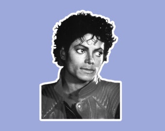 MICHAEL JACKSON STICKER Car Window Sticker Vinyl Wall Decals - Etsy