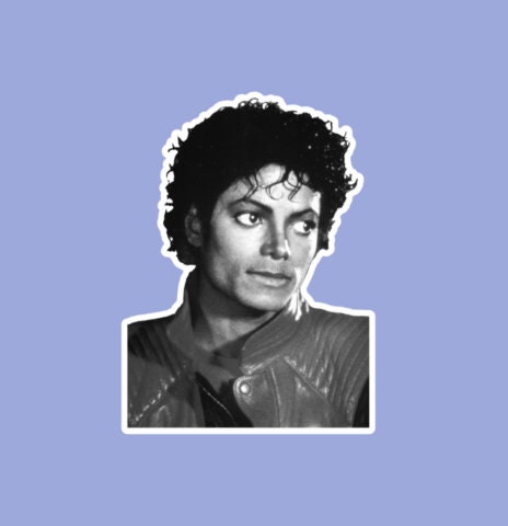 Michael Jackson Sticker Decal - Etsy