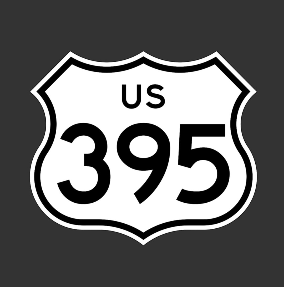 395 Highway California Sticker Decal - Etsy