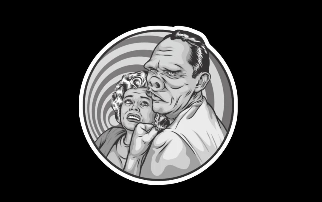The Twilight Zone Eye of the Beholder Die Cut Sticker - Etsy