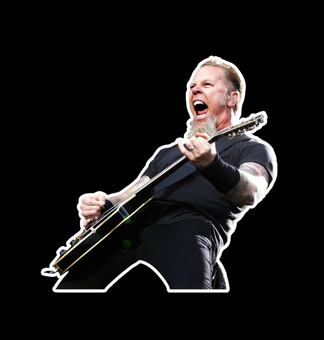 Metallica James Hetfield Sticker Decal - Etsy