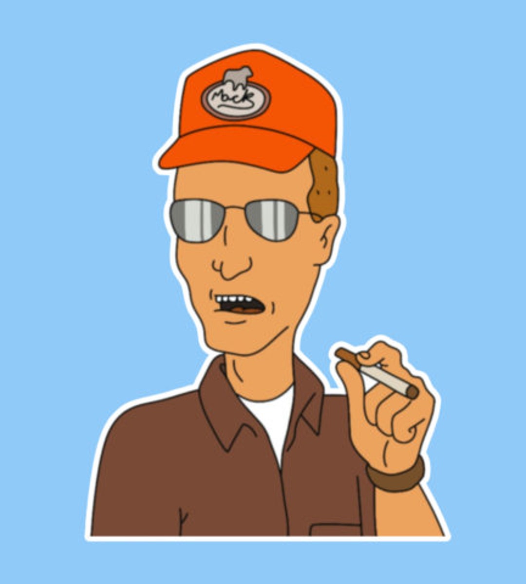 Dale Gribble Sticker Decal - Etsy