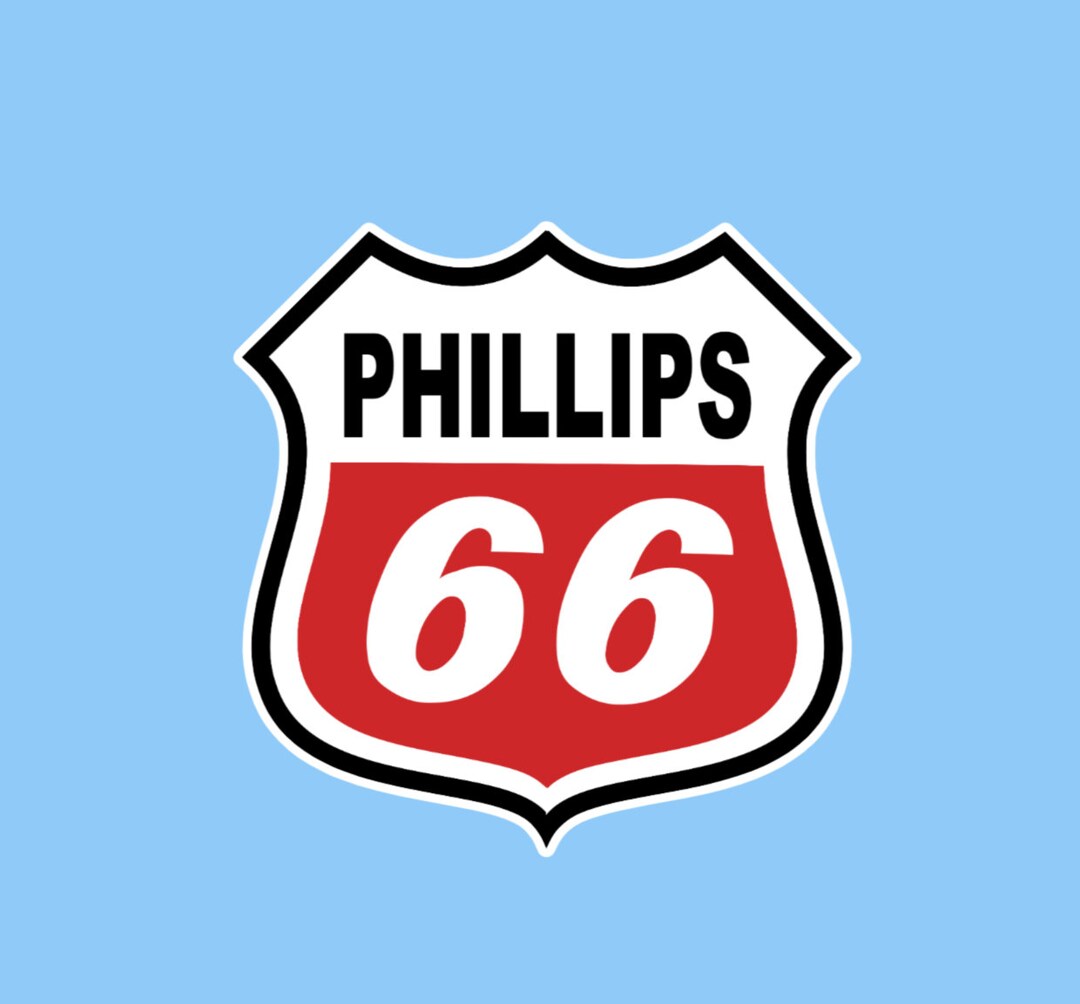 Phillips 66 Gas Station Sticker Decal - Etsy