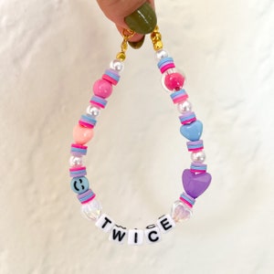 Twice What is Love Bracelet, Custom Y2K Kpop Beaded Jewelry - Etsy