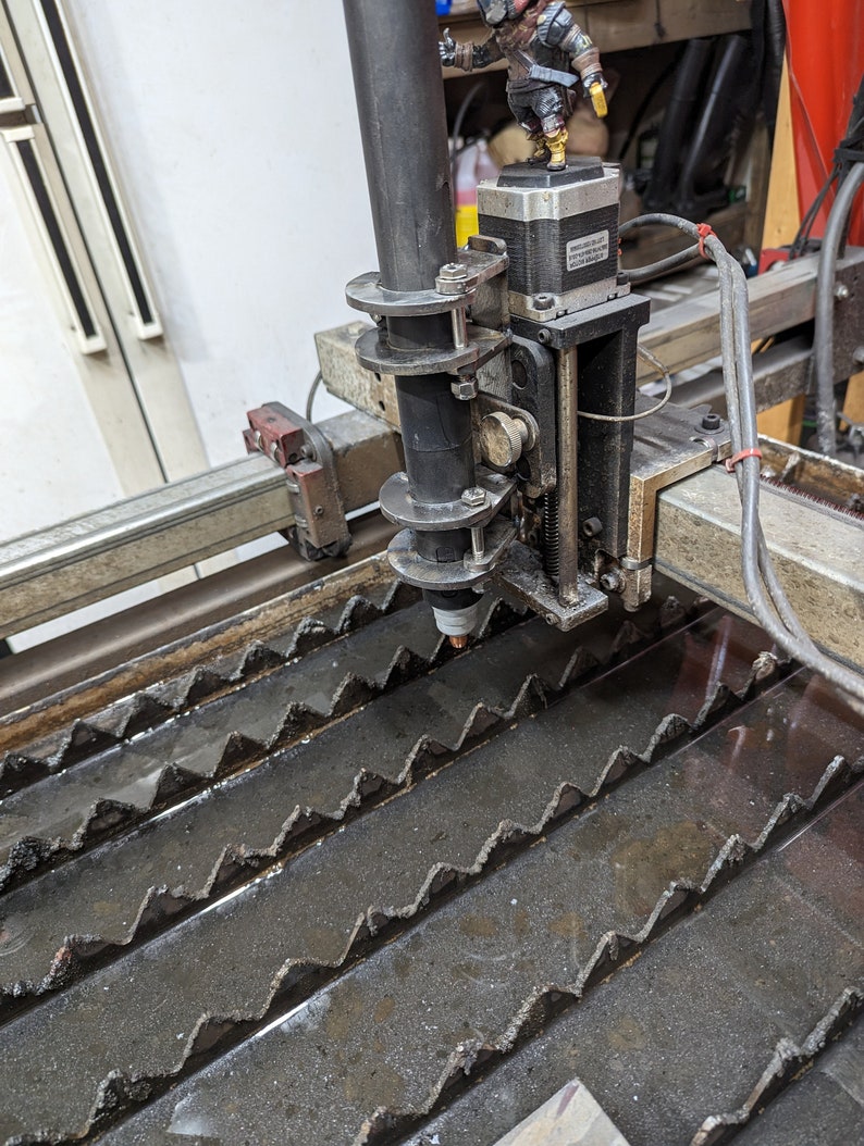 CNC Plasma Machine Torch Mount DXF File - Etsy Australia