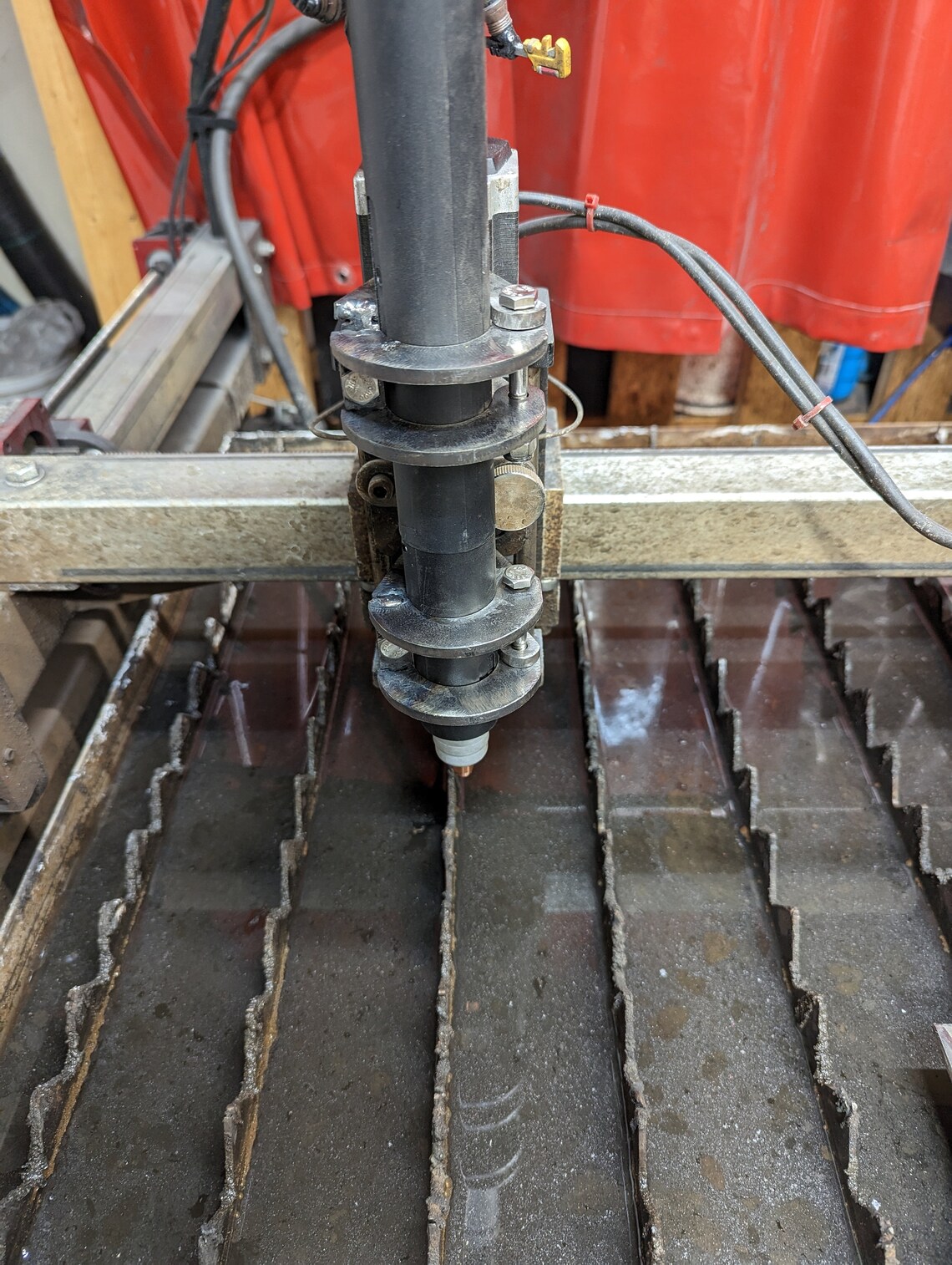 CNC Plasma Machine Torch Mount DXF File - Etsy