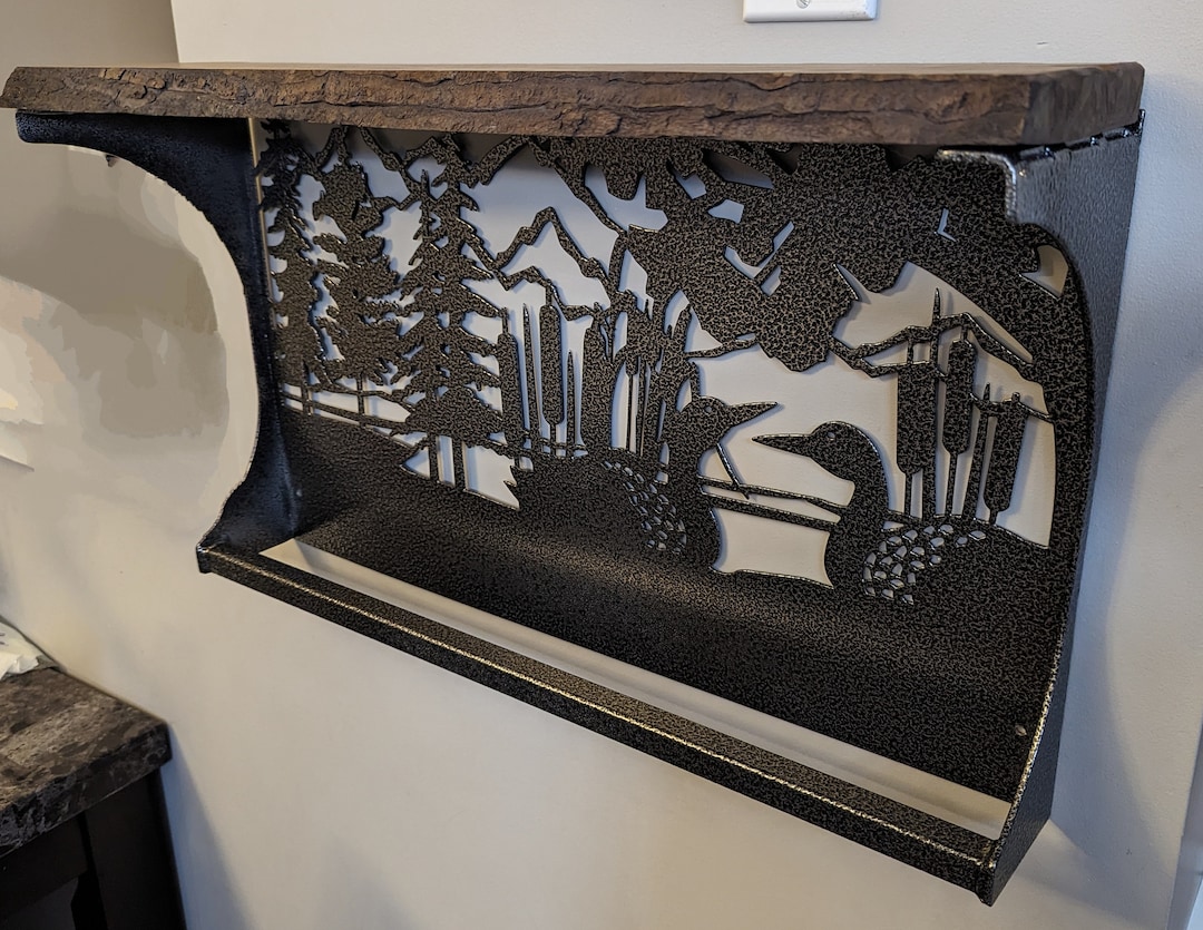 Towel Rack DXF File - Etsy