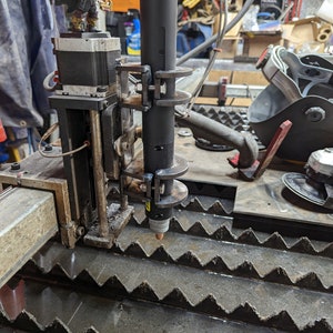 CNC Plasma Machine Torch Mount DXF File - Etsy Australia