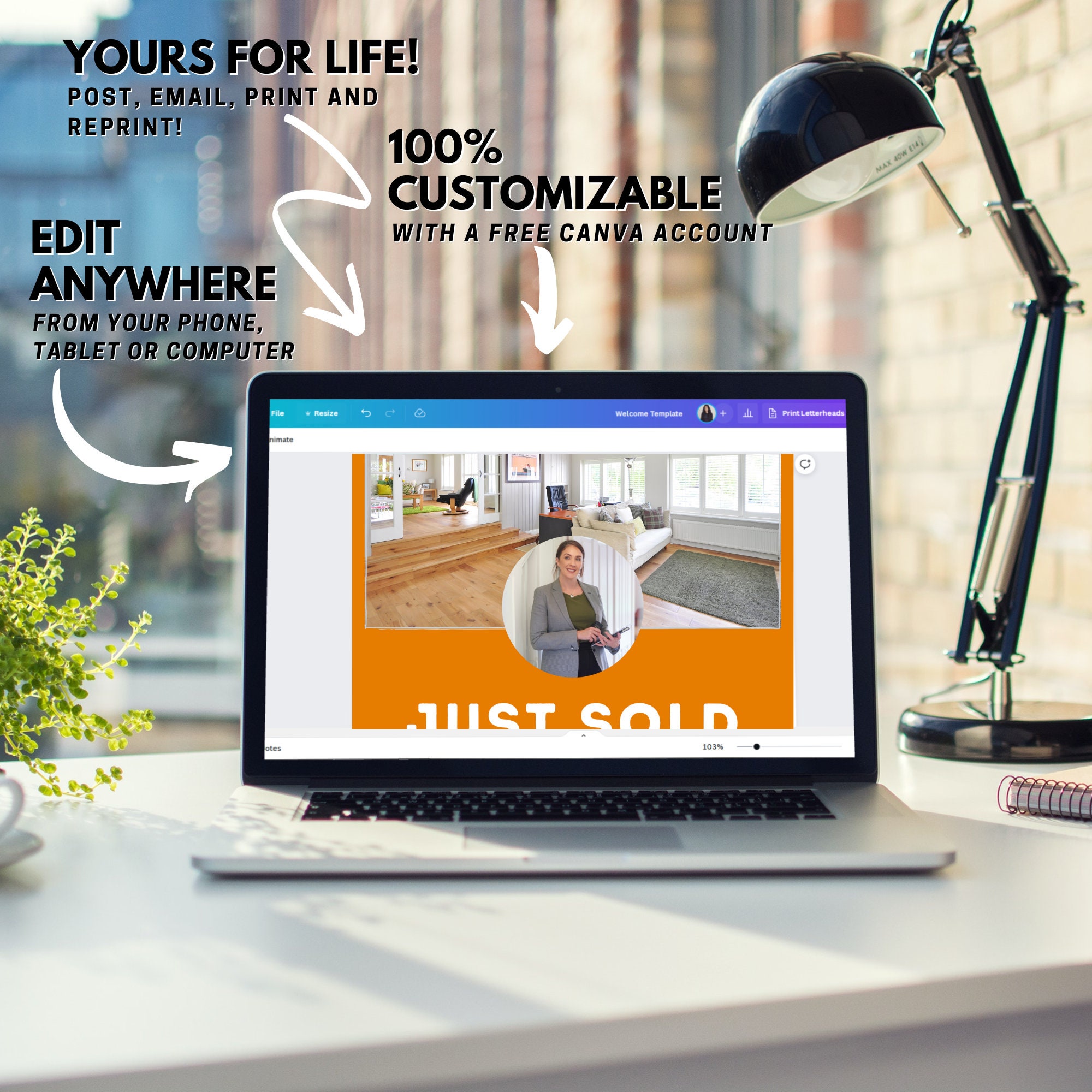 Just Sold Flyer, Just Sold Template, Just Sold Real Estate, Real Estate ...