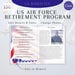 Air Force Retirement Program 8 Page Template - Etsy