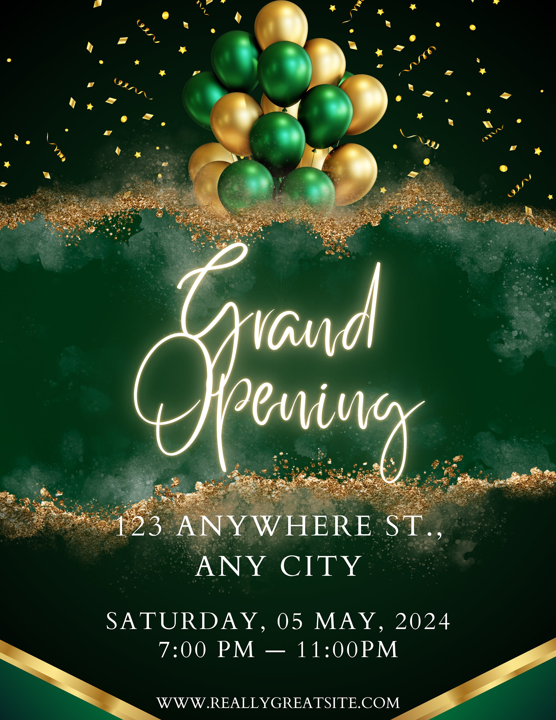 Grand Opening Flyer - Etsy