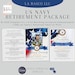 Navy Retirement Program Template Package - Etsy
