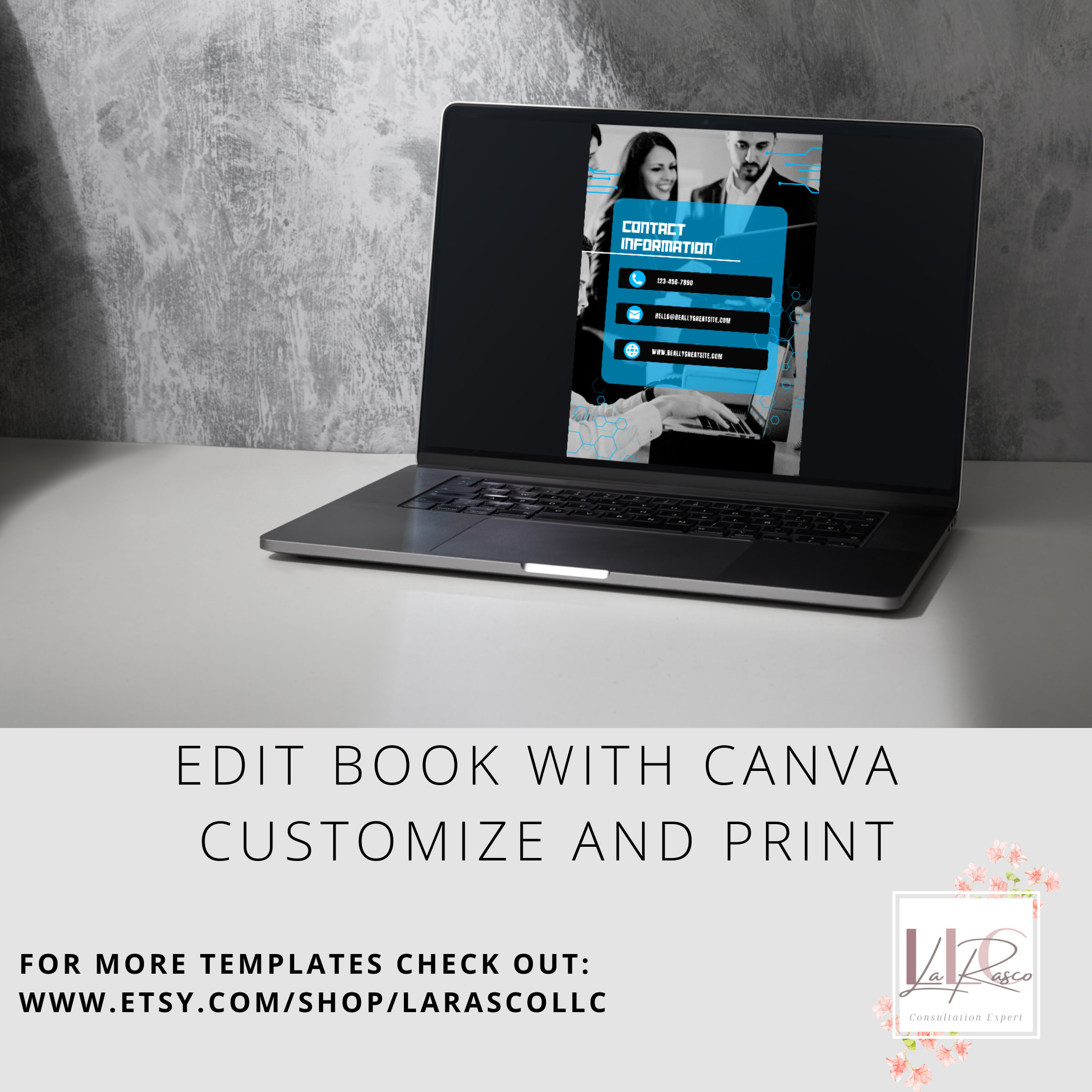 Tech Style Employee Handbook Template - Etsy