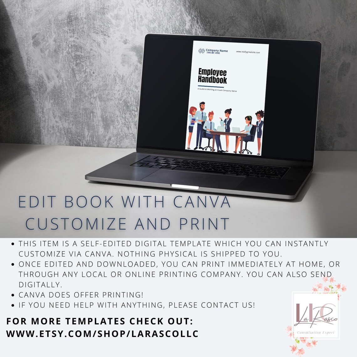 Animated Employee Handbook Template - Etsy