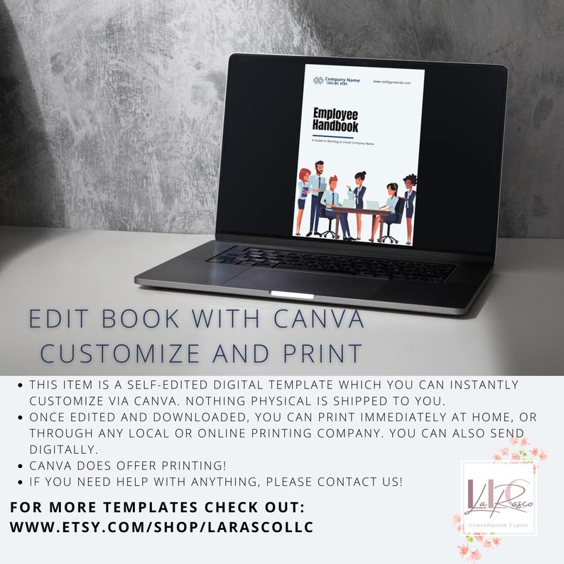 Animated Employee Handbook Template - Etsy