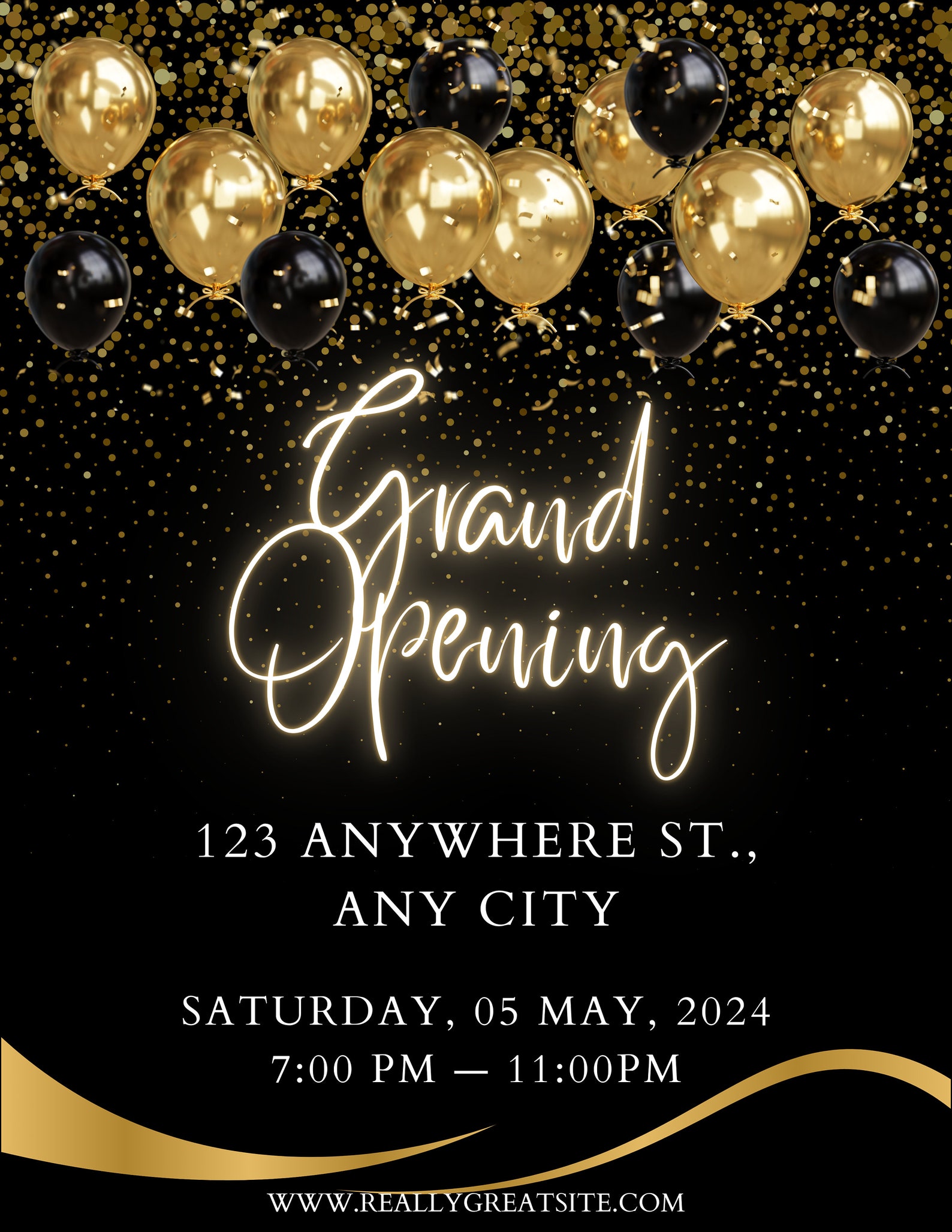 Grand Opening Flyer - Etsy