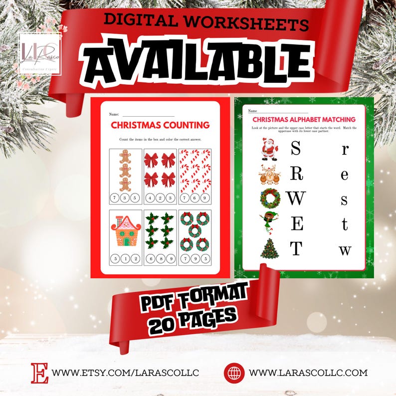 Digital Worksheets - Fall Themed Activity Worksheets - Etsy