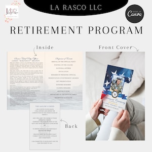 Navy Retirement Program Template - Etsy
