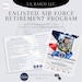 Enlisted Air Force Retirement Program Template - Etsy
