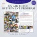 Air Force Retirement Program 8 Page Template - Etsy