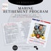 Marine Retirement Program Template - Etsy