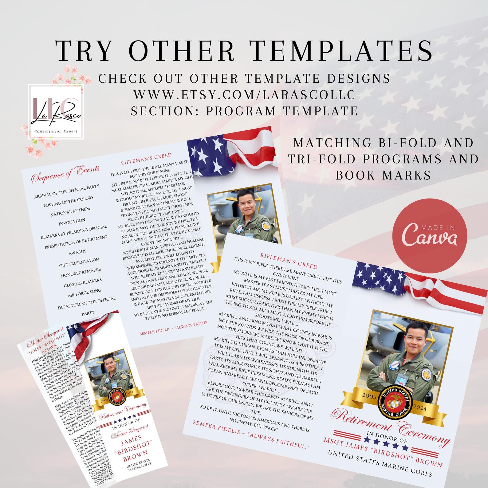 Marine Corps Retirement Invitation Pack | 5 Design Styles - Etsy