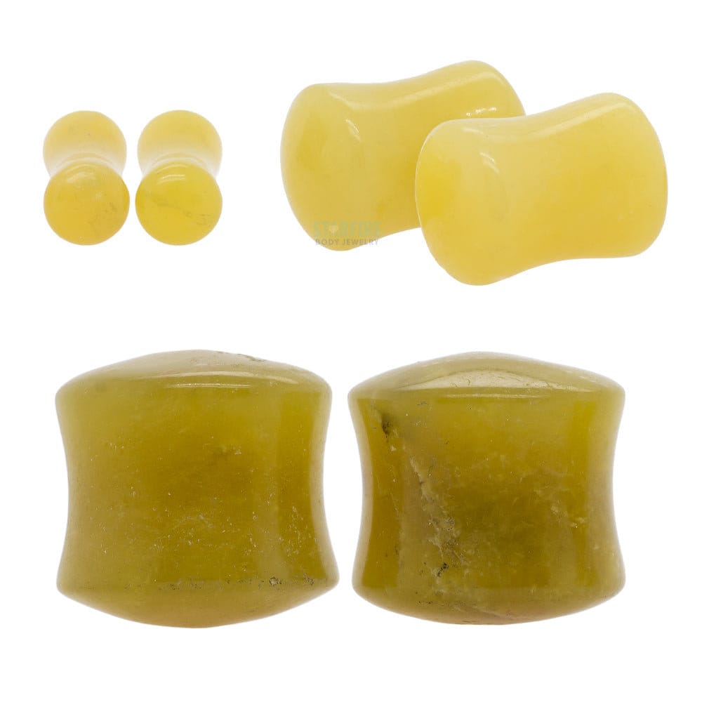 Stone Plugs Chinese Serpentine - Etsy