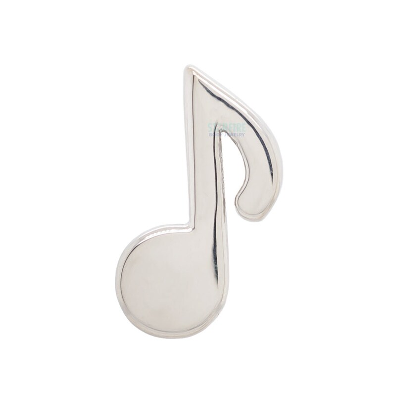 BVLA Music Note Threaded End in Gold - Etsy