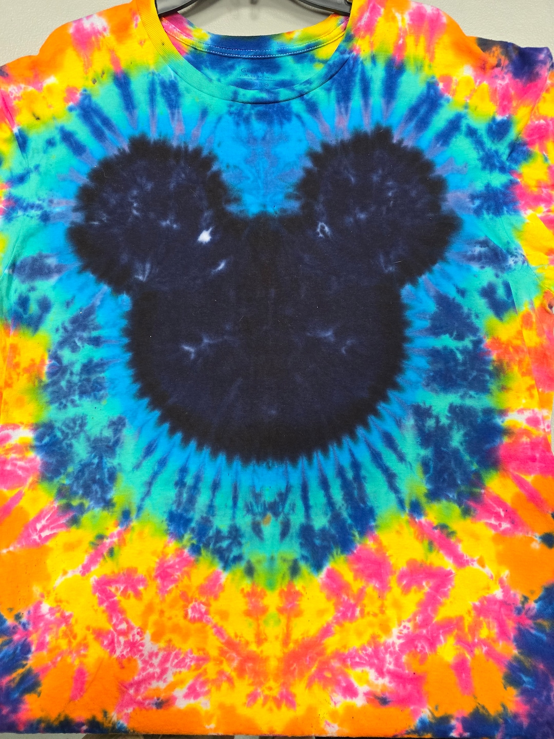 Mouse Head Tie Dye Shirt - Etsy