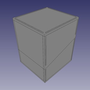 MTG Commander Deck Box - Boulder Case (.stl Files) - Etsy