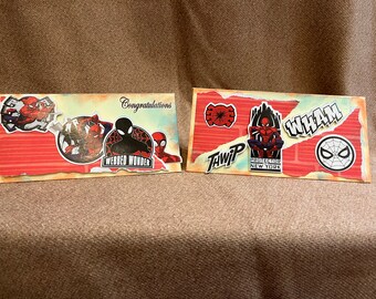 Spider Man Envelopes - Etsy