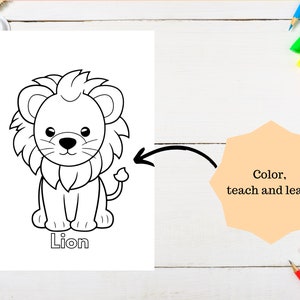 50 Easy Coloring Pages for Kids, Toddlers, Preschoolers Toddlers ...