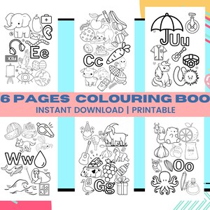 26 Easy ABC Coloring Pages for Kids, Toddlers, Preschoolers Toddlers ...