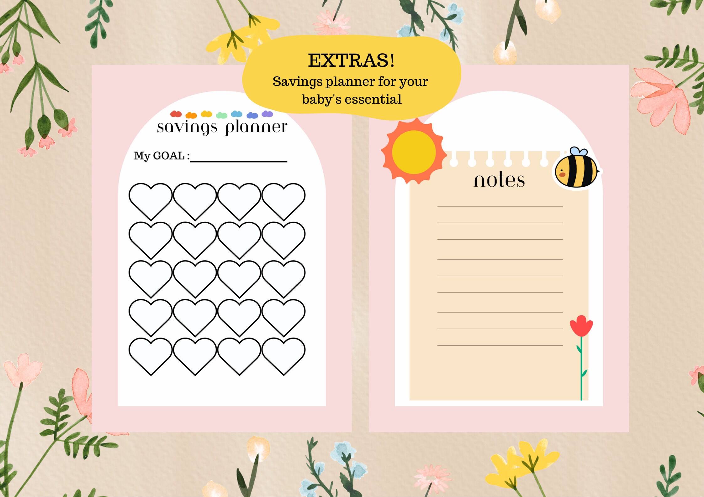 NEWBORN CHECKLIST PLANNER | Printable | Editable | Fillable ...