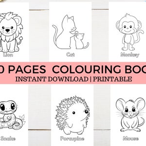 50 Easy Coloring Pages for Kids, Toddlers, Preschoolers Toddlers ...