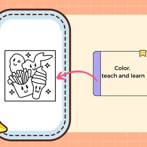 30 Easy Fast Food Coloring Pages for Kids, Toddlers, Preschoolers ...